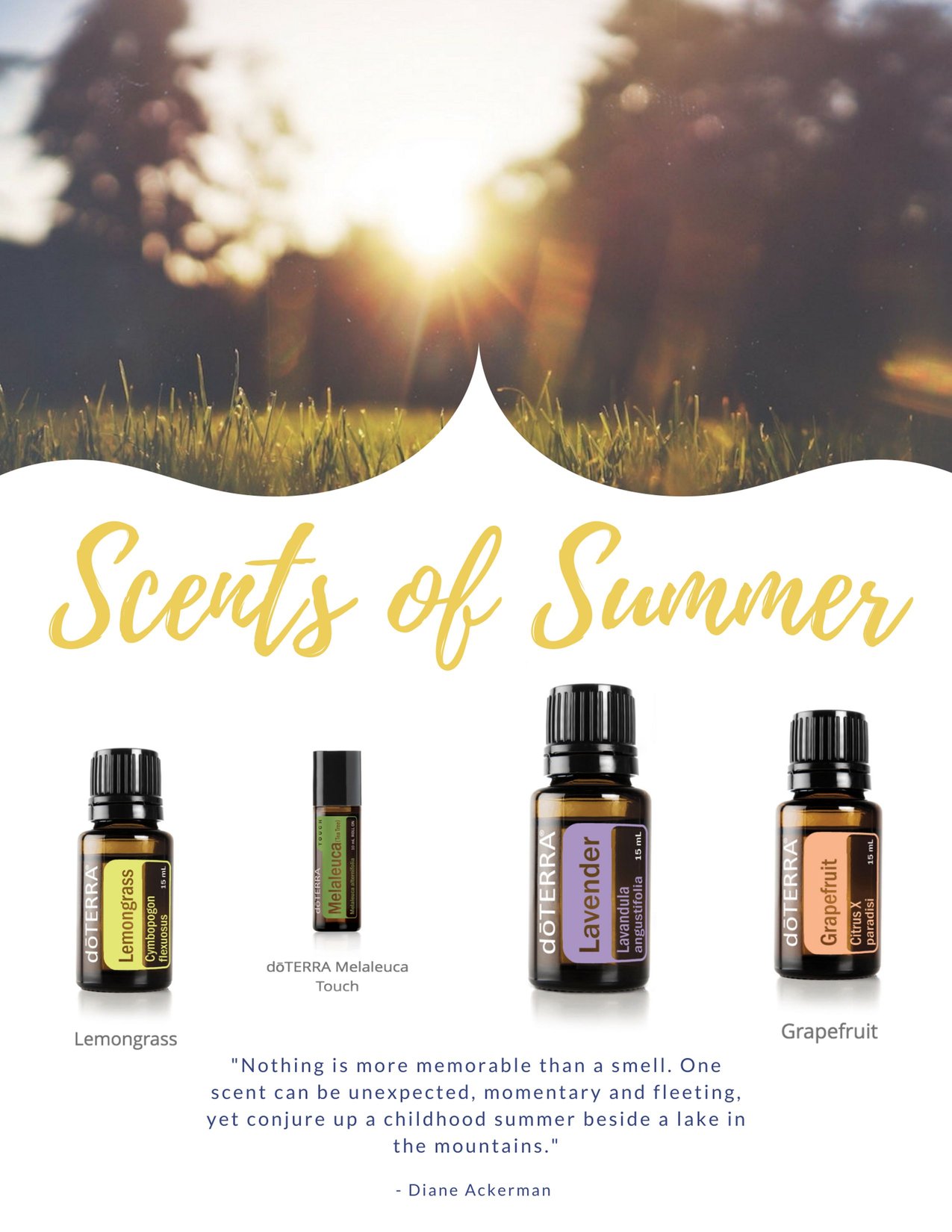 Summer Guide to Essential Oils